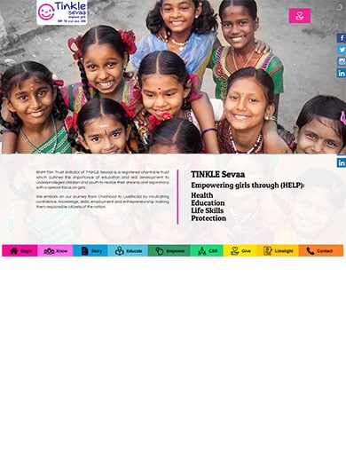 Charitable Trust Web Design Company Coimbatore Charity Trust